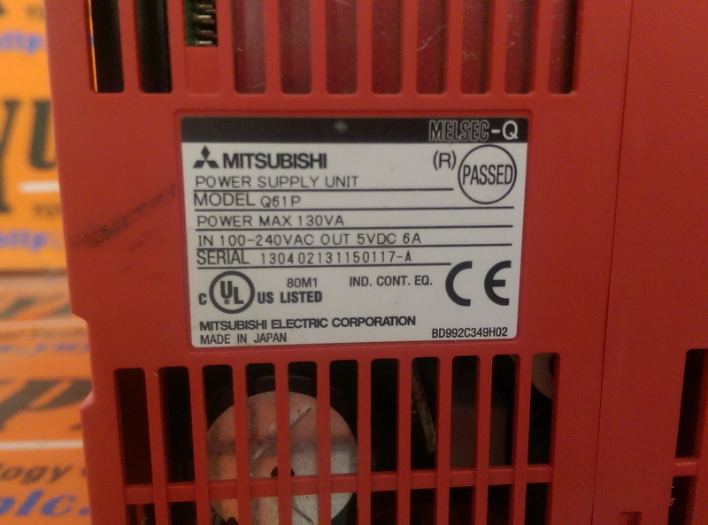 MITSUBISHI Q61P POWER SUPPLY - 裕益科技自動化設備可程式編碼器PLC分散式控制系統DCS